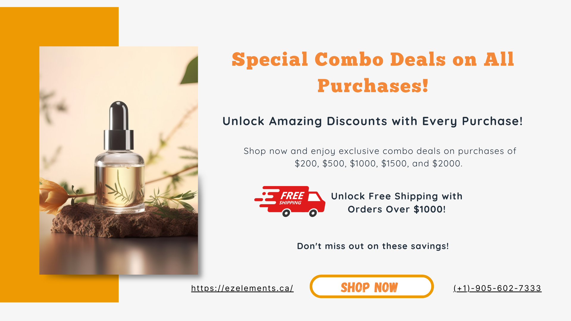 EZ Elements - Premium Essential & Carrier Oils | Pure Quality
